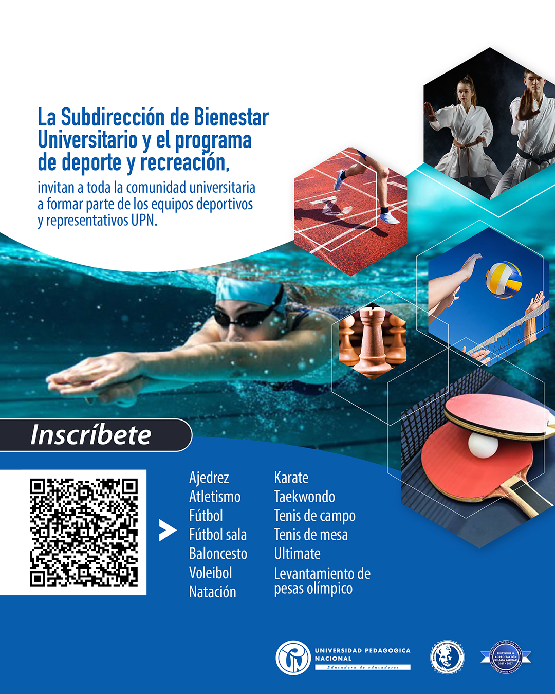 Forme parte de los equipos deportivos y representativos de la UPN - UPN ...